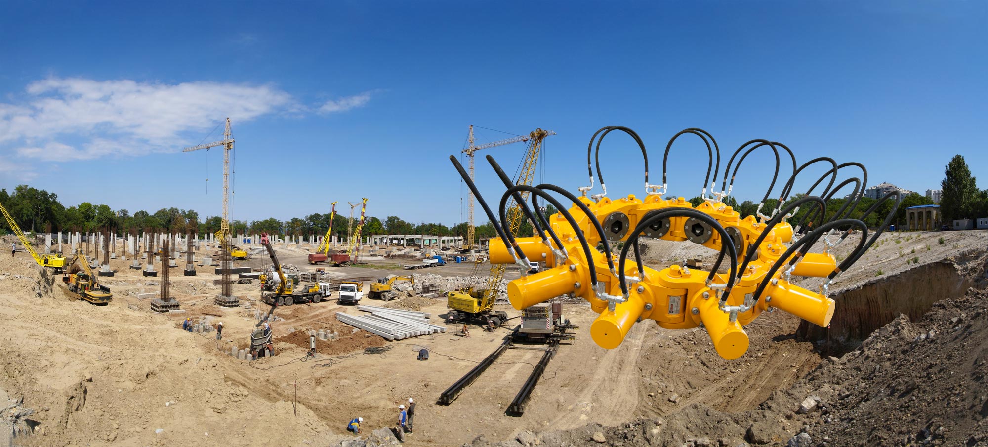 Hydraulic Pile Breakers by TAETS | Pilebreaker.com